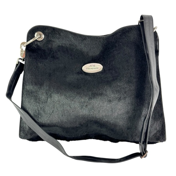 Jim Thompson | Bags | Jim Thompson Extra Large Black Calf Hair ...